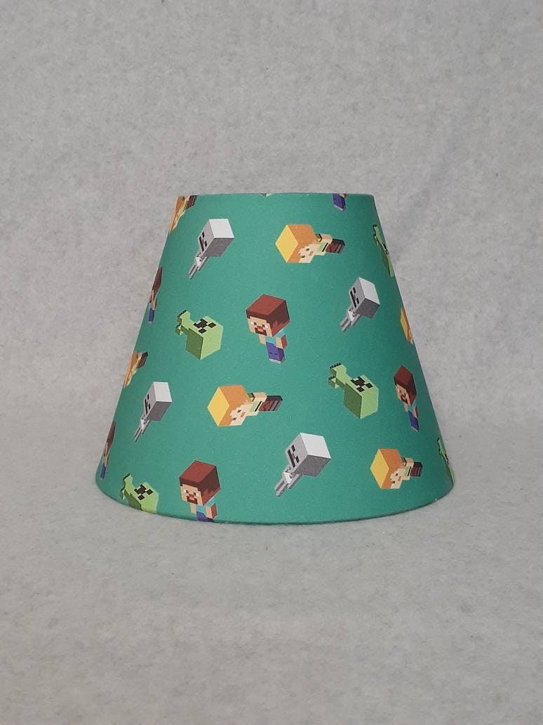 Minecraft lamp shade. Shades are 9.5 x 5 x | Etsy