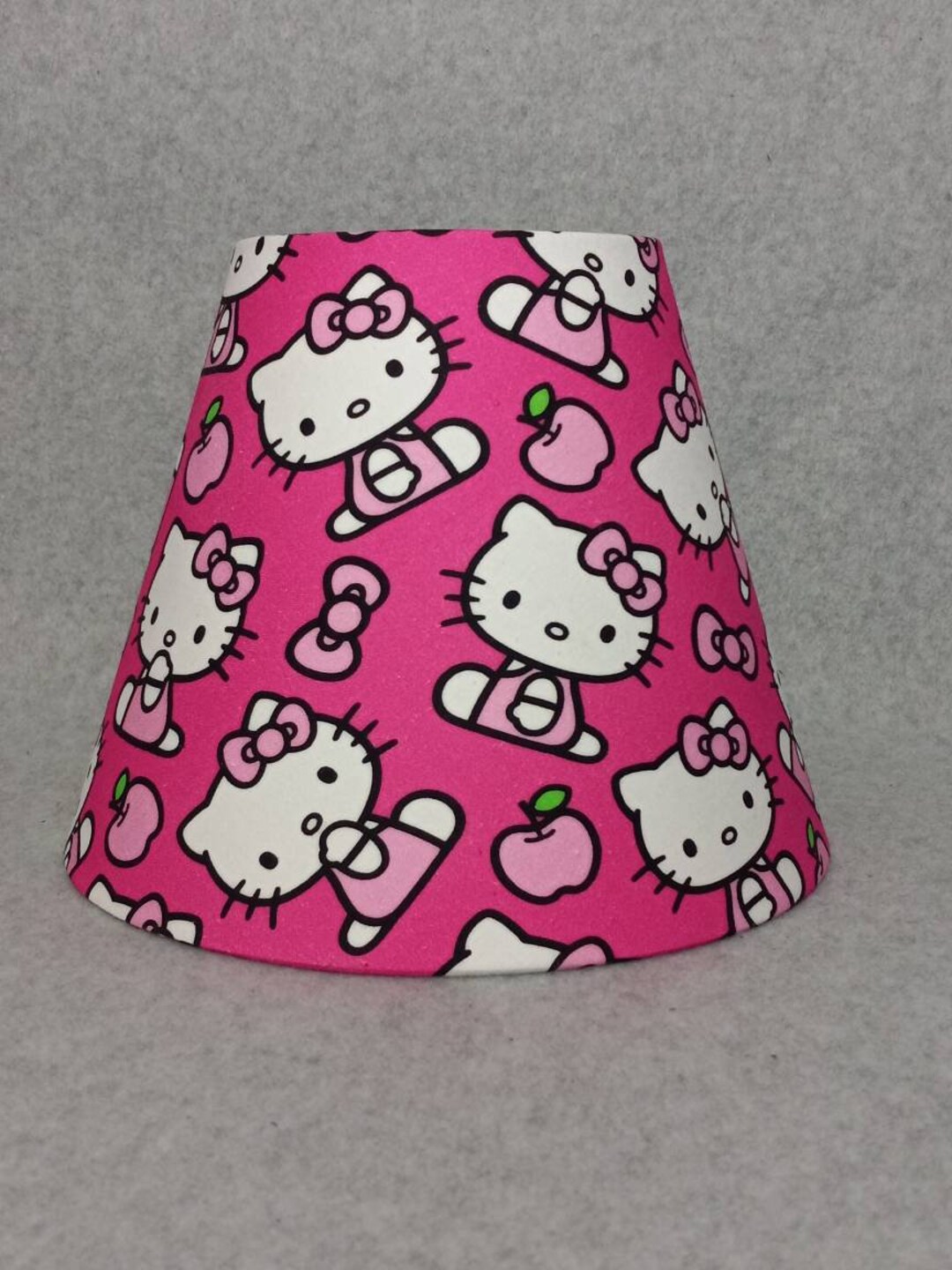 Hello Kitty Lamp Shade, Pink, Shades Are 9.5" X 5" X 7" Tall - Etsy