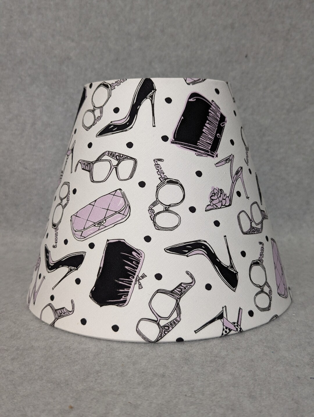 Fashion Accessories Lamp Shade. Shoes, Heels, Purses, Glasses. Shades ...