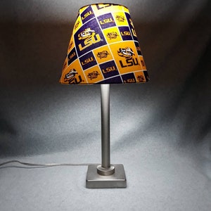 LSU Louisiana State University Tigers Lamp Shade. Shades Are - Etsy