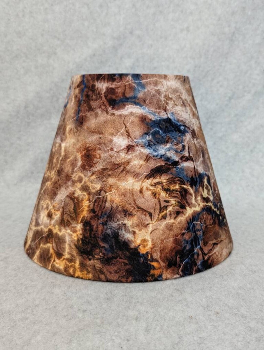 Beige Marble Lamp Shade. Thunder Lightning Storm Look. Electricity ...
