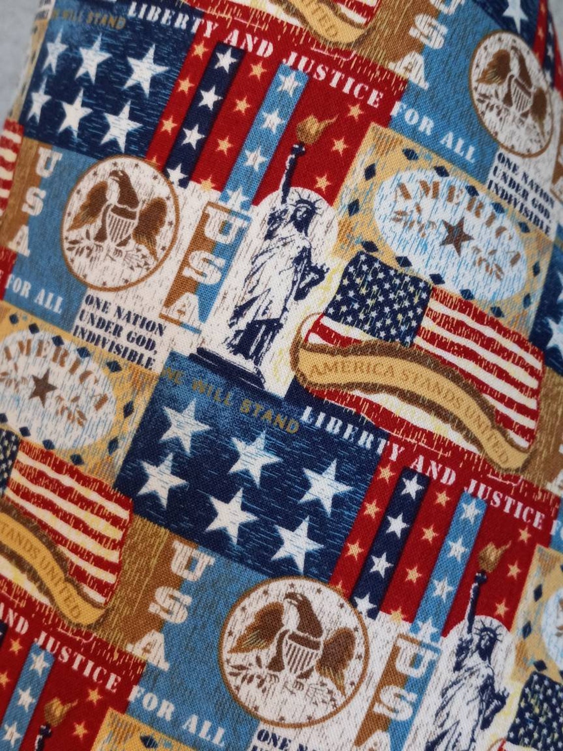 Patriotic United States Lamp Shade. Flag. Shades Are 9.5 - Etsy