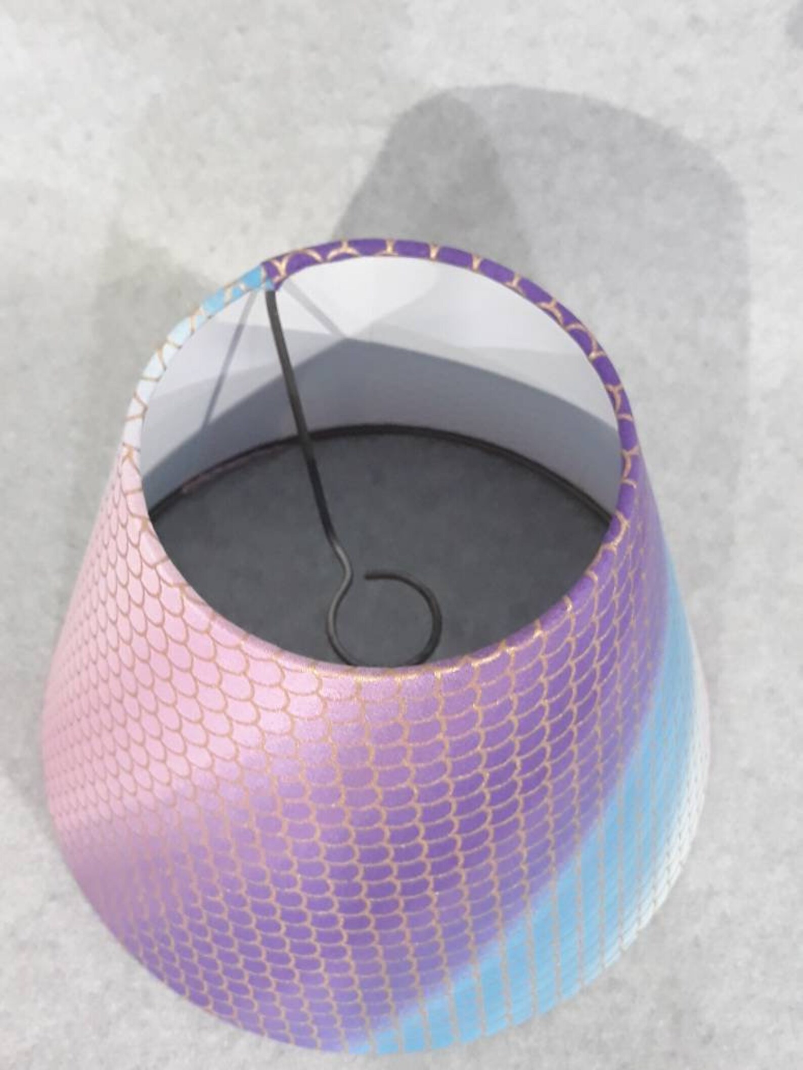 Mermaid Lamp Shade. (shade Only) Dragon Scale. Fish Scale. Shades Are 9 ...