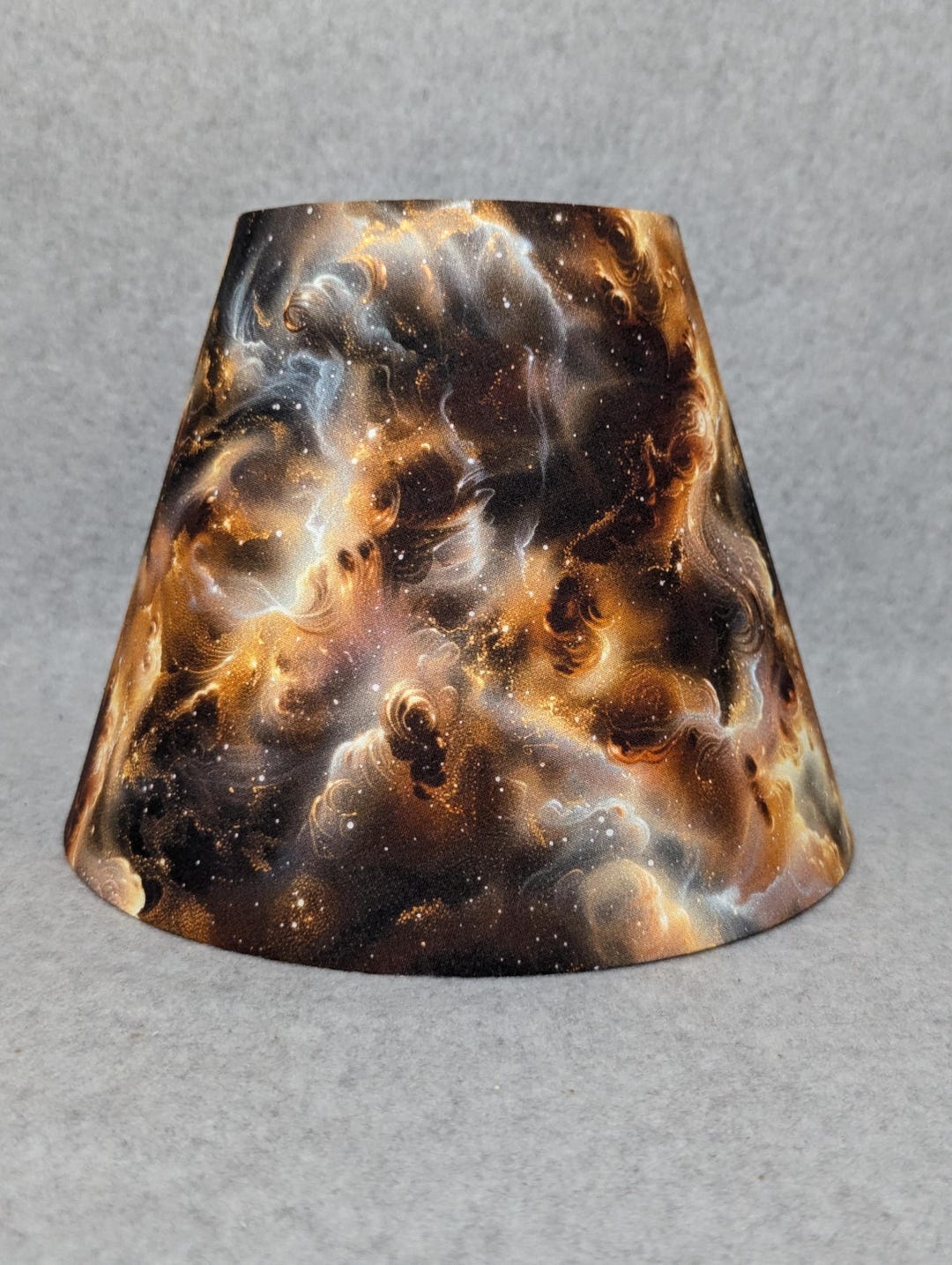 Space Clouds Lamp Shade. Night Sky. Stars. Shades Are 9.5" X 5" X 7 ...