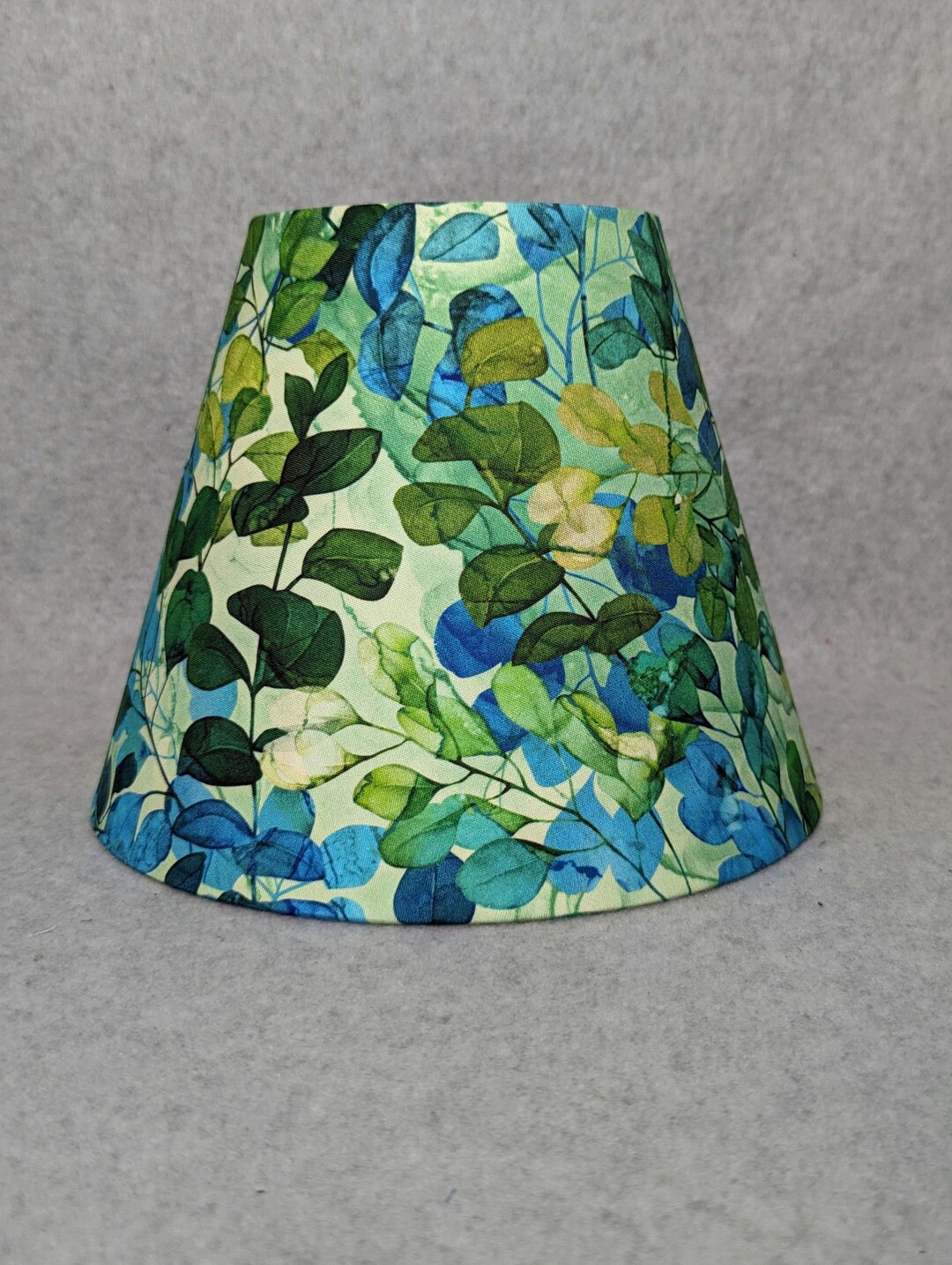 Colorful Branches and Leaves Lamp Shade. Leaf. Shades Are 9.5" X 5" X 7 ...