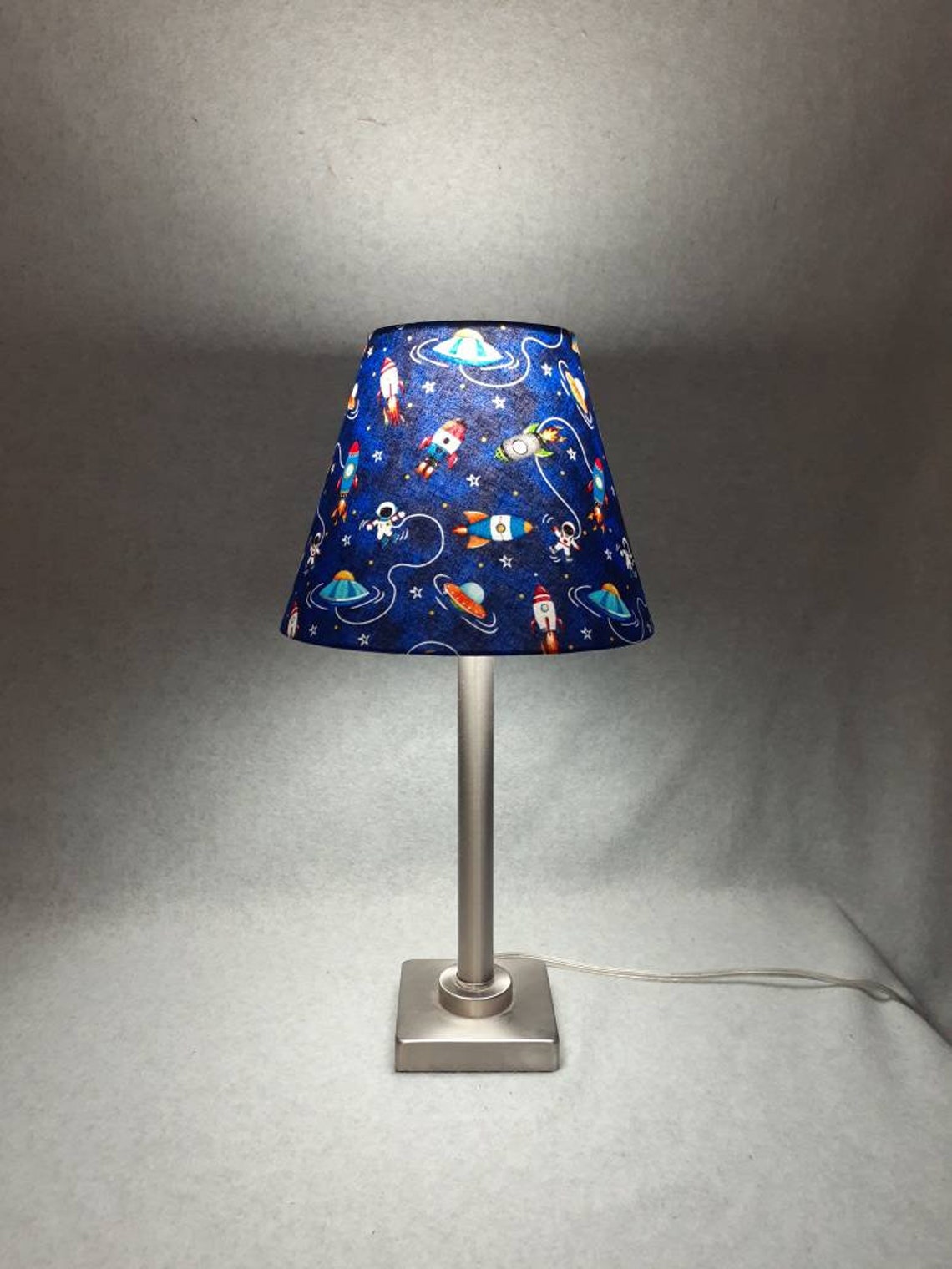 Astronaut Space Ship Rocket Lamp Shade. Alien. Shades Are - Etsy