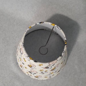 Peanuts Lamp Shade. Snoopy, Woodstock, Charlie Brown. Shades Are 9.5 X ...