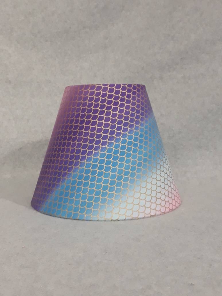 Mermaid Lamp Shade. (shade Only) Dragon Scale. Fish Scale. Shades Are 9 ...