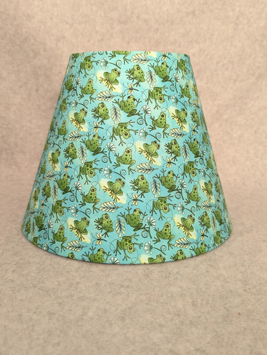 Green Frog Lamp Shade. Frogs. Toads. Shades Are 9.5" X 5" X 7" Tall - Etsy