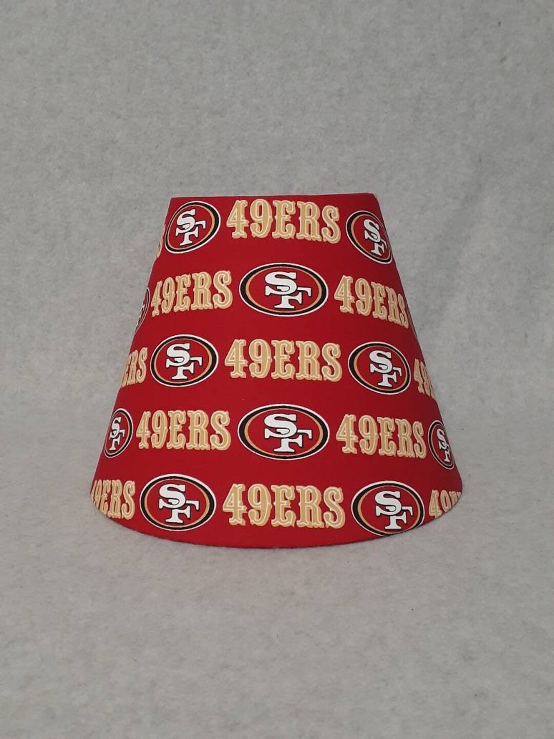 San Francisco 49ers Lamp Shade. NFL. Shades Are 9.5" X 5" X 7" Tall - Etsy