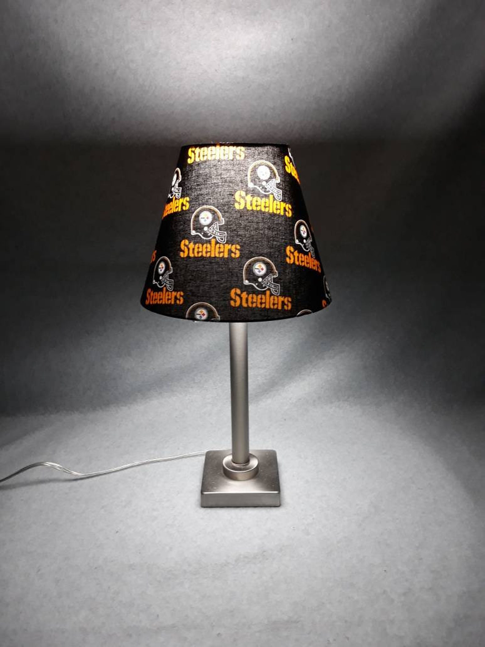 Pittsburgh Steelers Lamp Shade. NFL. Shades Are 9.5" X 5" X 7" Tall - Etsy