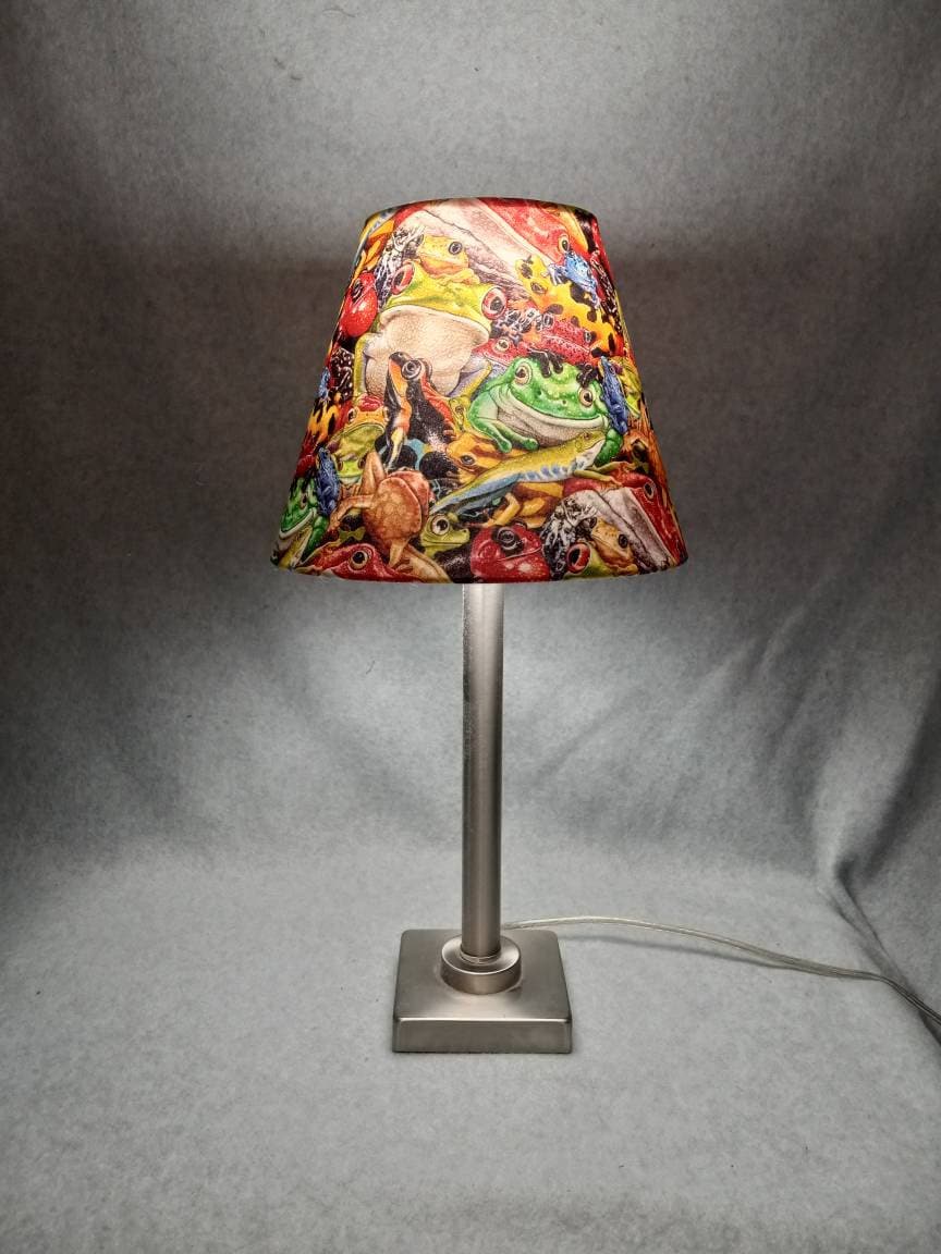 Frog Lamp Shade. Frogs. Toads. Exotic. Shades Are 9.5 X | Etsy