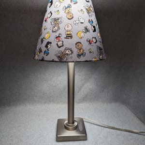 Peanuts Lamp Shade. Snoopy. Charlie Brown. Shade is 9.5" Wide at the ...