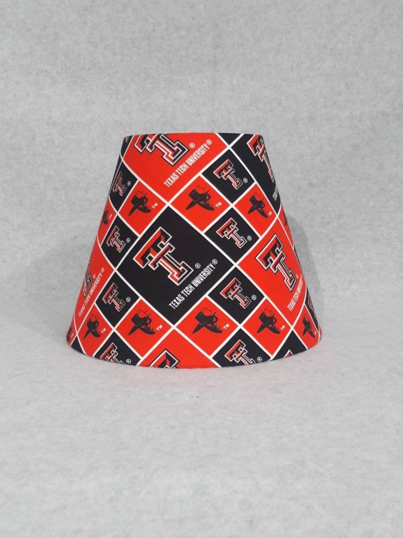 Texas Tech University Lamp Shade. Red Raiders. Shades Are - Etsy