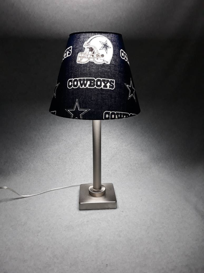 Dallas Cowboys Lamp Shade. NFL. Choose the One You Would Like. - Etsy
