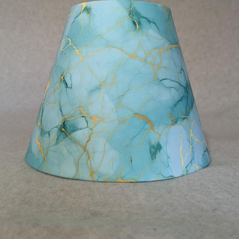 Teal Gold Lamp Shades - Etsy