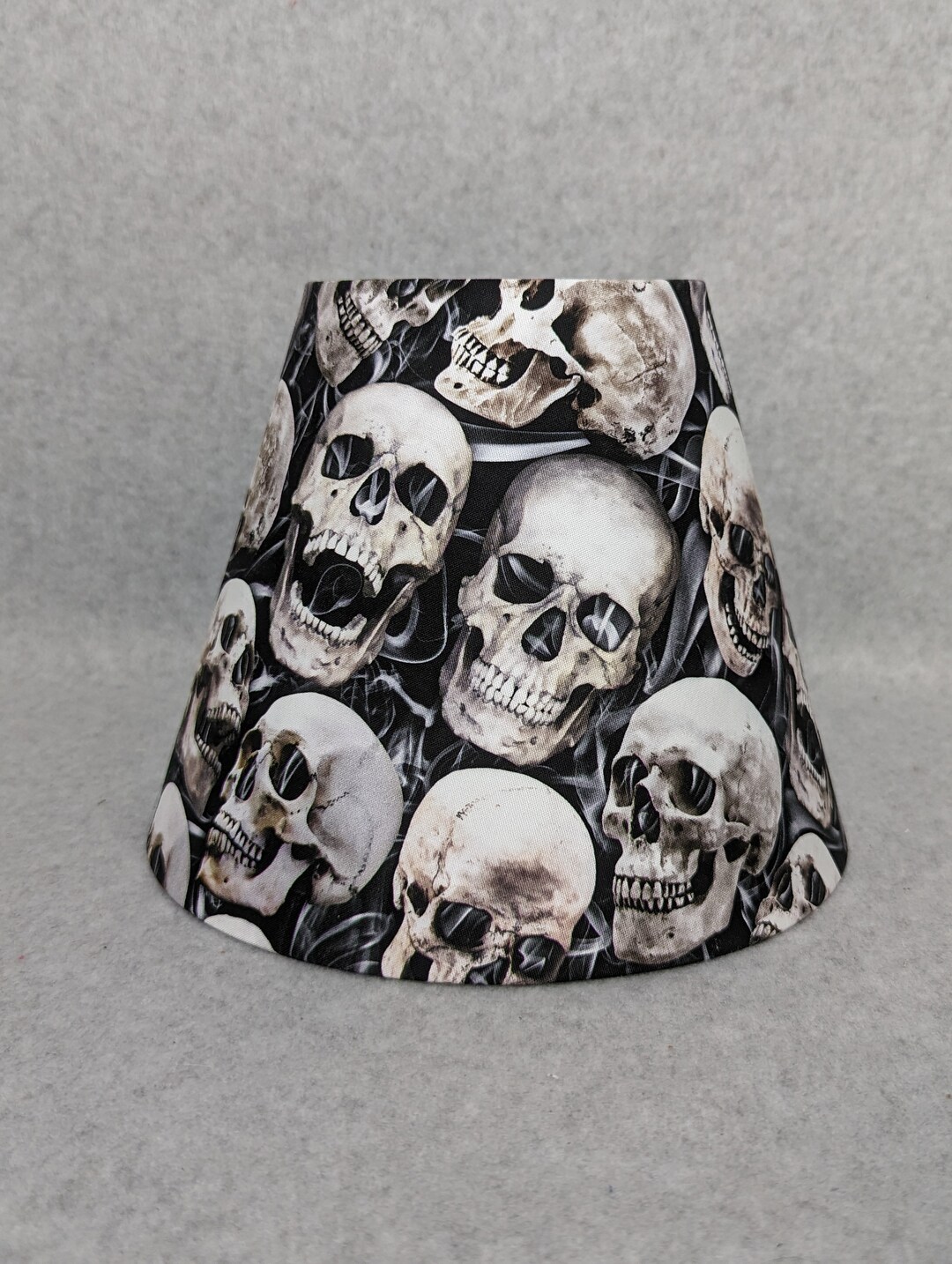 Smokey Skulls Lamp Shade. Smoke. Skull. Shades Are 9.5 X 5 X 7 Tall - Etsy