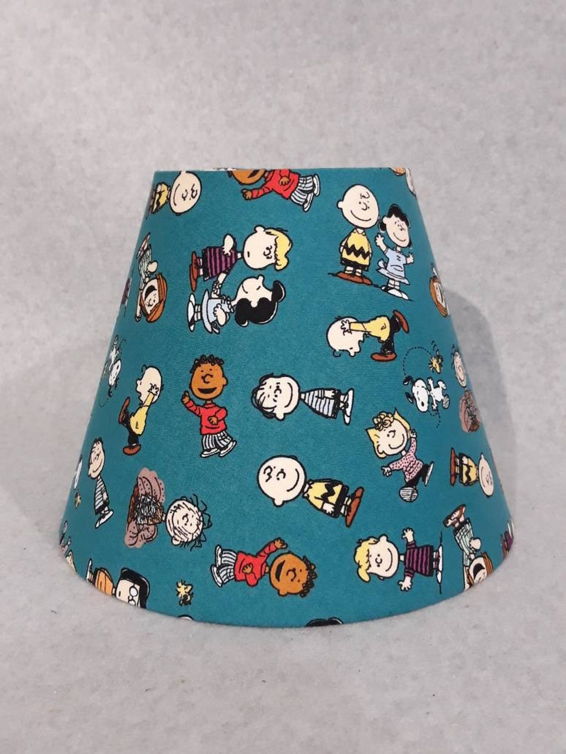 Peanuts lamp shade. Snoopy. Charlie brown. Shade is | Etsy