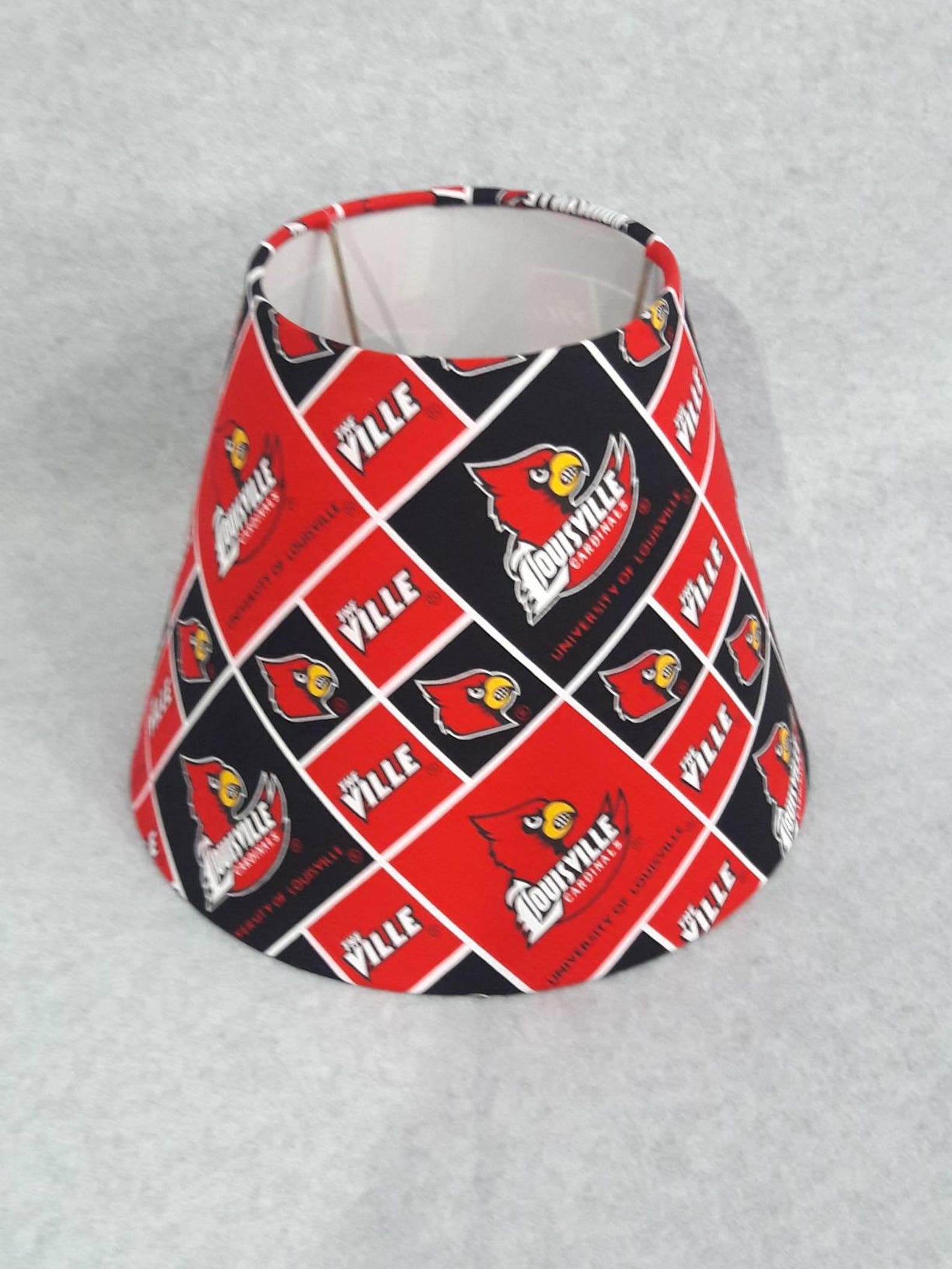 Louisville Cardinals Lamp Shade. Darker Red Than Shown My | Etsy