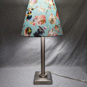 Funny Farm Animal Lamp Shade. Party Cow, Horse, Pig, Chicken, Goat ...