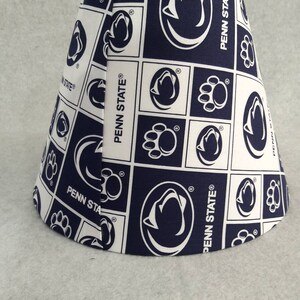 Penn State University Lamp Shade. Nittany Lions. Shades Are 9.5 X 5 X 7 ...