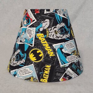 Batman Lamp Shade DC Comics. Shades Are 9.5 X 5 X 7 Tall - Etsy