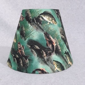 Fishing. Walley, Crappie Lamp Shade. Shades Are 9.5" X 5" X 7" Tall - Etsy