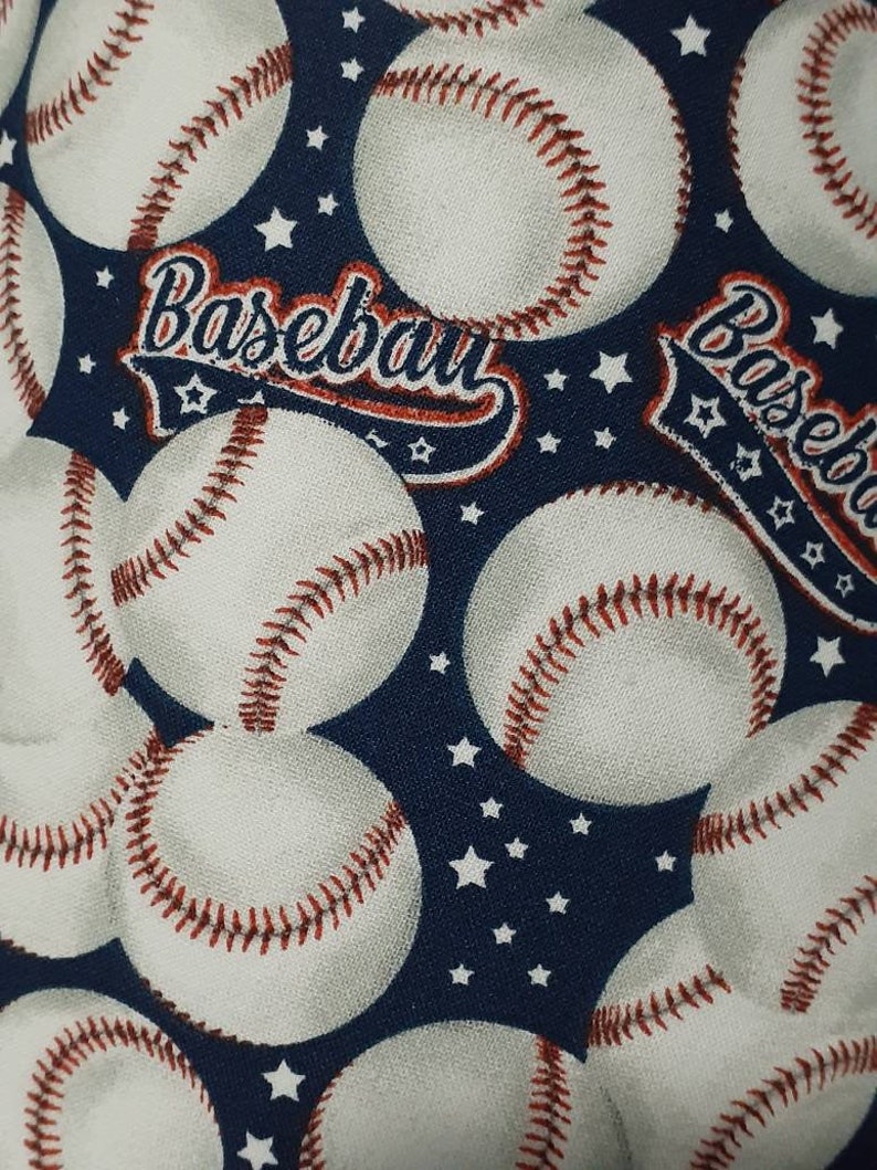 Baseball Lamp Shade. Seams. Blue Shades Are 9.5 X | Etsy