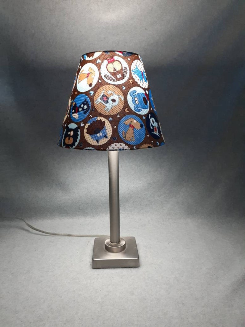 Puppy Dog Lamp Shade. Brown. .shades Are 9.5" X 5" X 7" Tall - Etsy