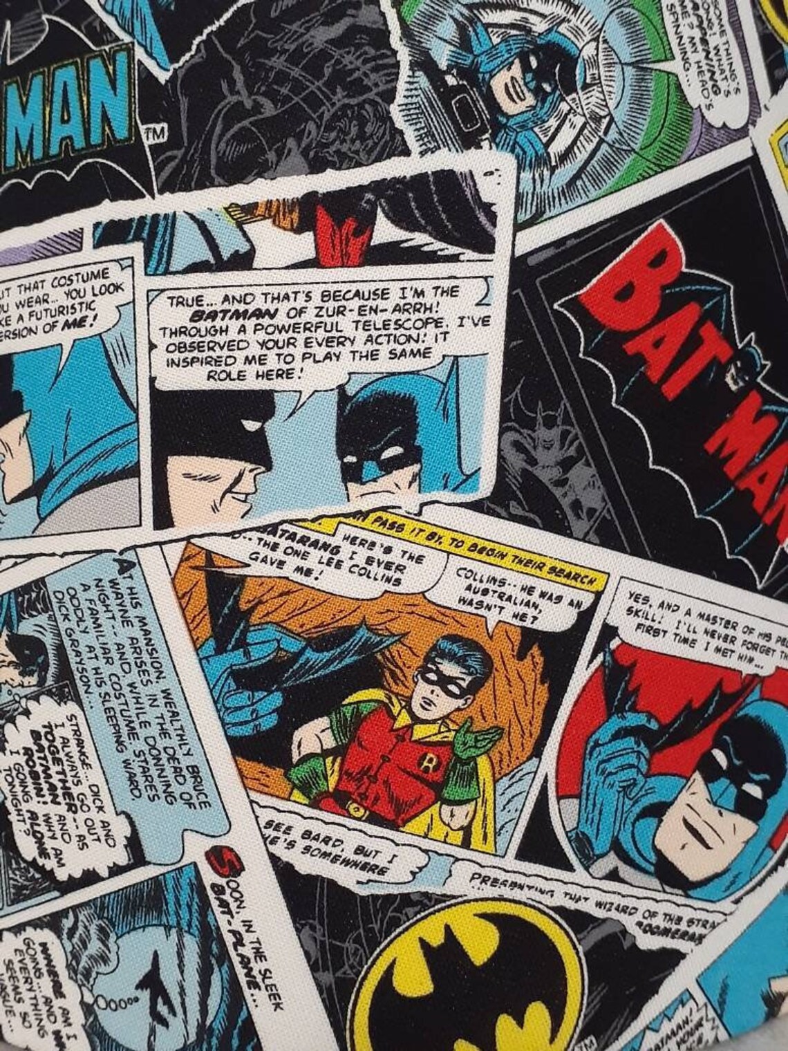 Batman Lamp Shade DC Comics. Shades Are 9.5 X 5 - Etsy