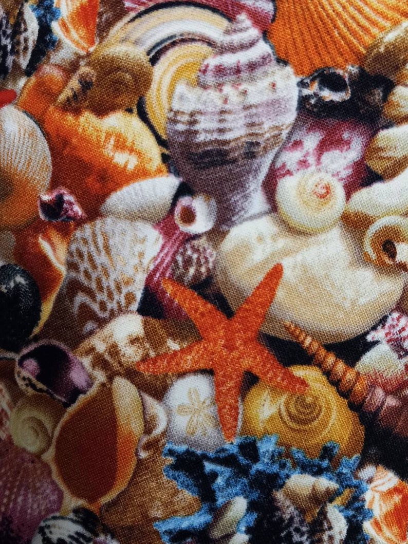 Seashell Lamp Shade. Nautical Ocean Shade. Beach Life. Shells. - Etsy