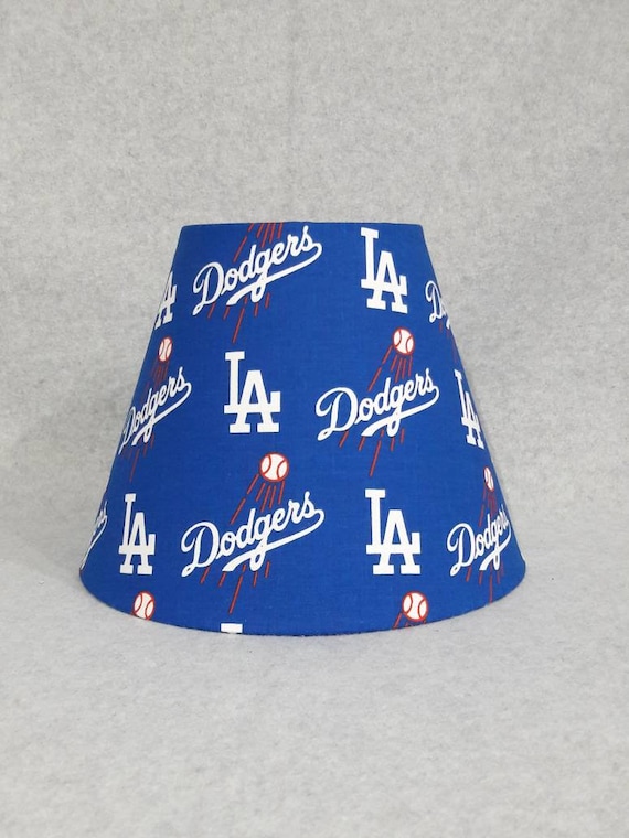 Los Angeles Dodgers Lamp Shade Baseball. Shades Are 9.5 - Etsy