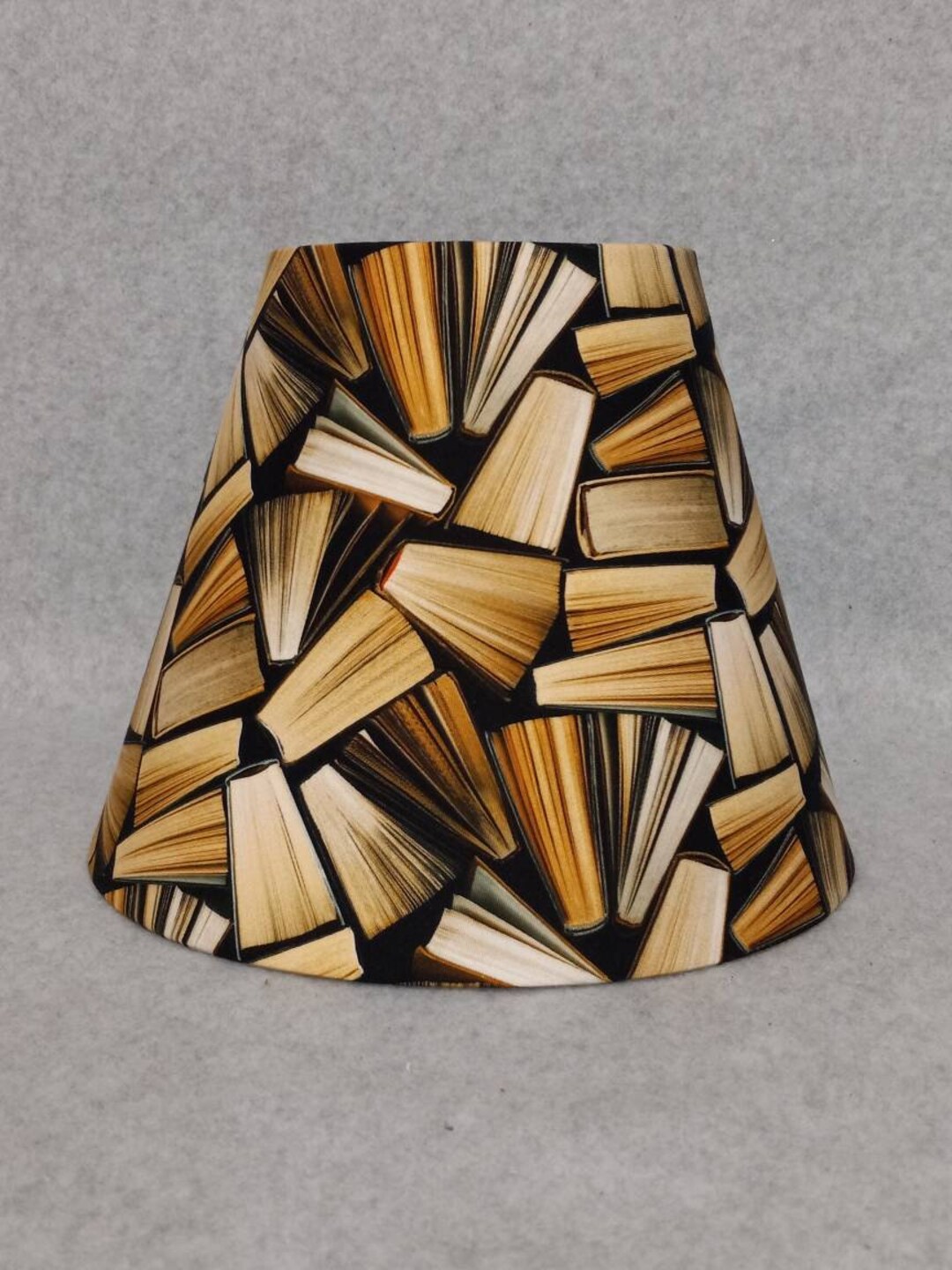 Realistic Book Lamp Shade, Binding, Book End, Shades Are 9.5" X 5" X 7 ...