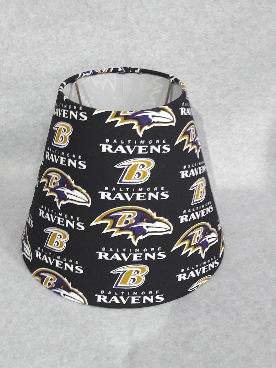 Baltimore Ravens Lamp Shade. NFL. Shades Are 9.5" X 5" X 7" Tall - Etsy