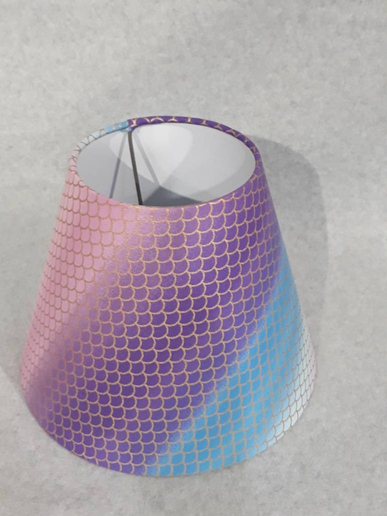 Mermaid Lamp Shade. (shade Only) Dragon Scale. Fish Scale. Shades Are 9 ...