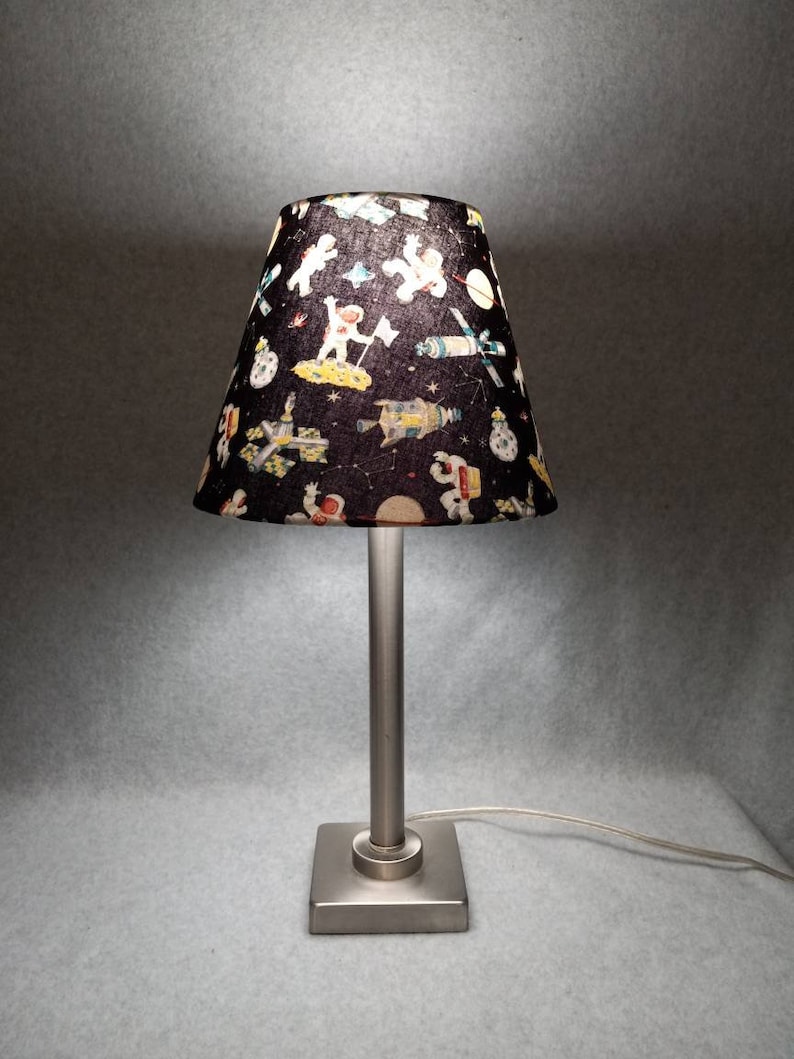 Astronaut Space Ship Rocket Lamp Shade. Satellite. Space - Etsy