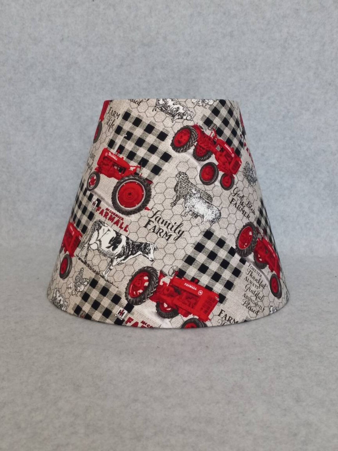Farmall International Harvester Tractor Lamp Shade. Shades Are 9.5 ...