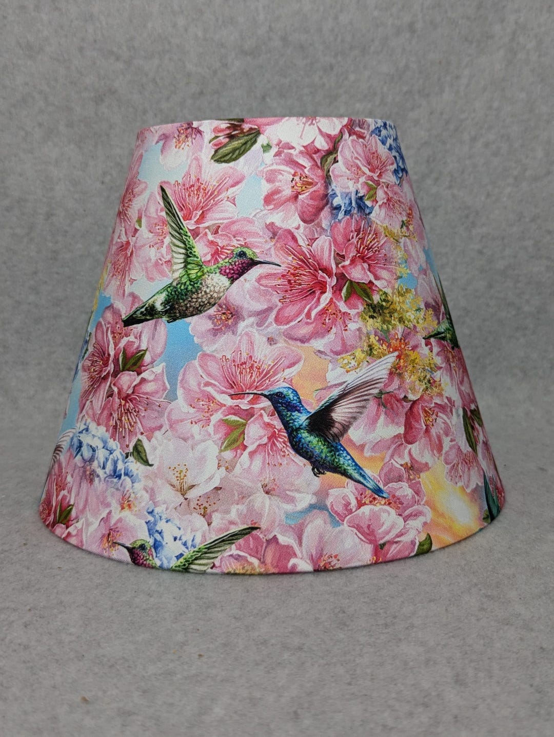 Heavenly Hummingbirds Lamp Shade. Birds. Hummingbird. Pink. Sky ...