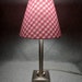Pink Gingham Check Lamp Shade. Checkered. Pink and White. - Etsy