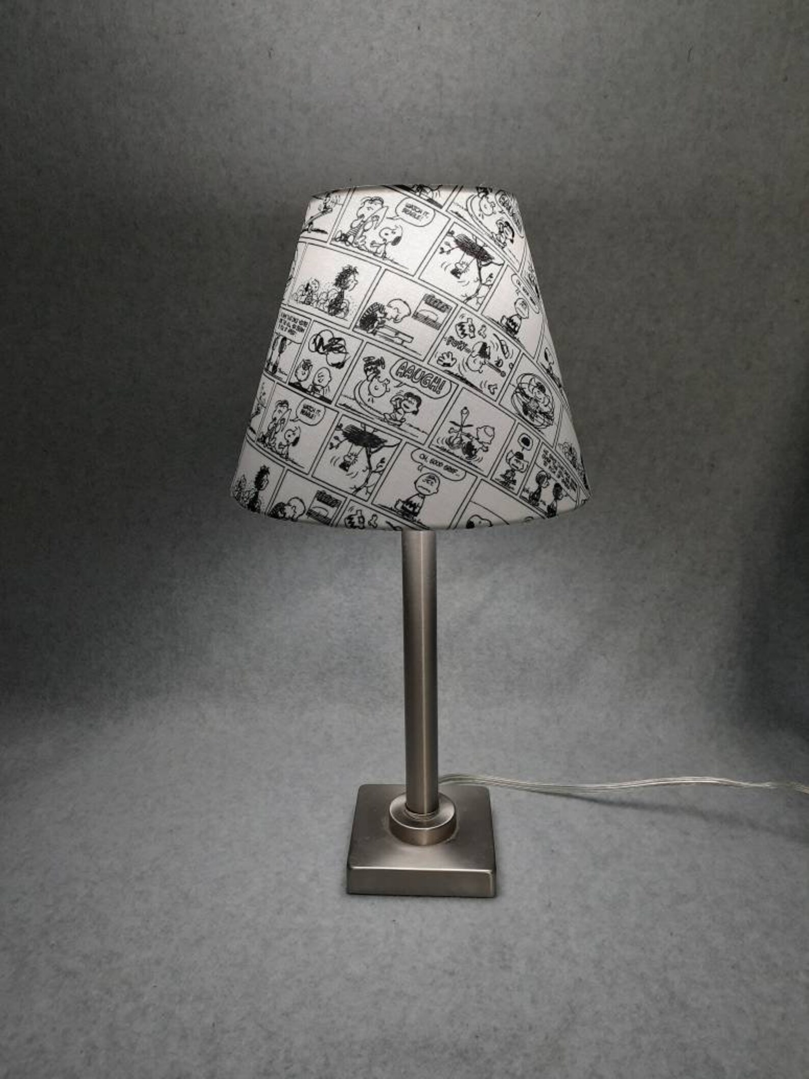 Peanuts Lamp Shade. Snoopy Woodstock Charlie Brown. Shades - Etsy