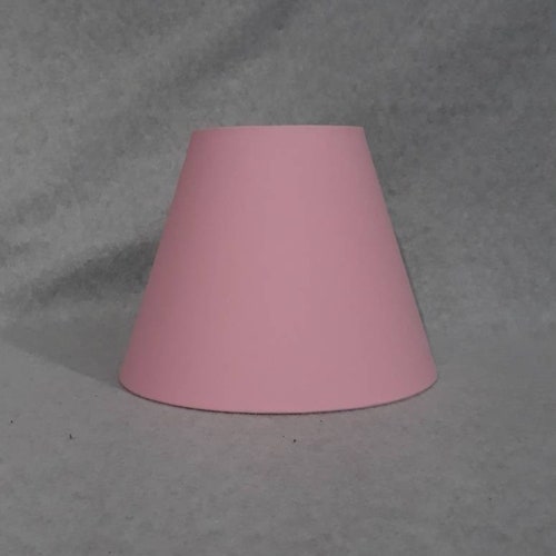 Light Pink Lamp Shade. Solid Pink. Shades Are 5 Wide at | Etsy