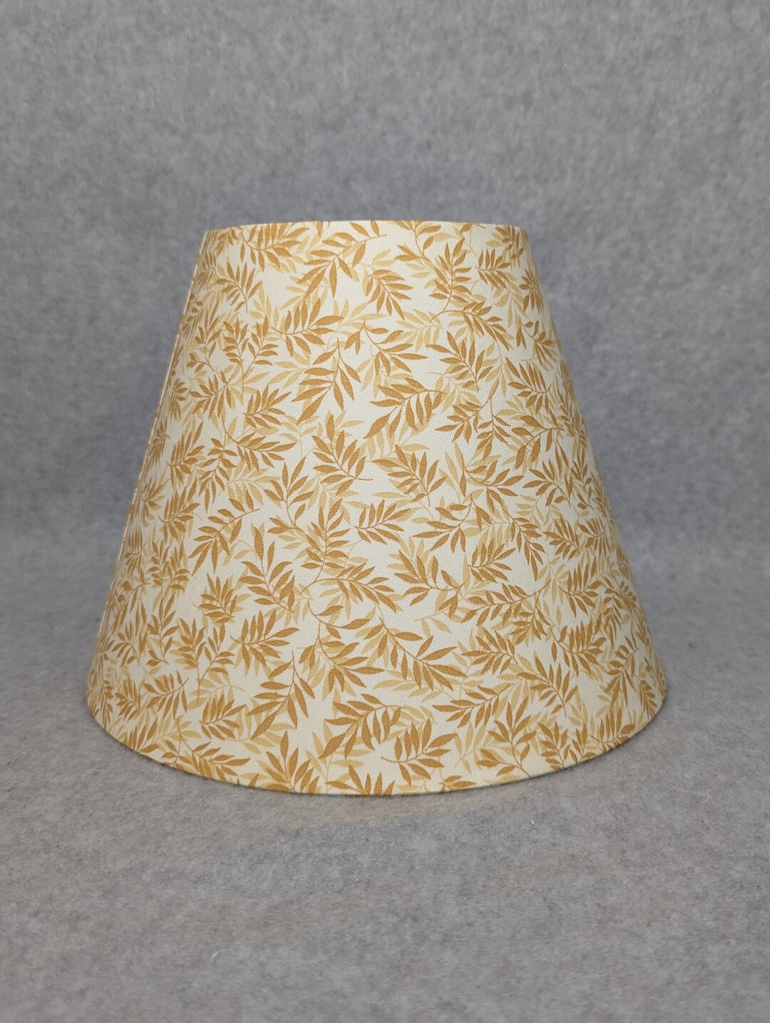 Yellow and Orange Leaves Lamp Shade. Fern. Leaf. Shades Are 9.5" X 5" X ...