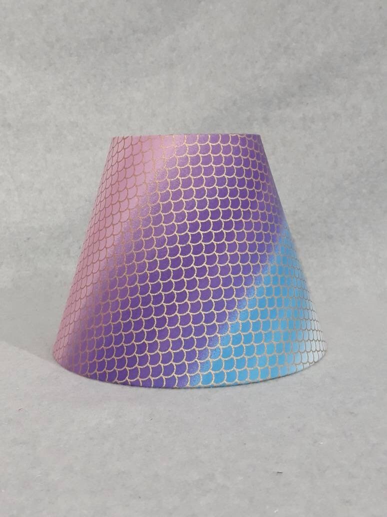 Mermaid Lamp Shade. (shade Only) Dragon Scale. Fish Scale. Shades Are 9 ...