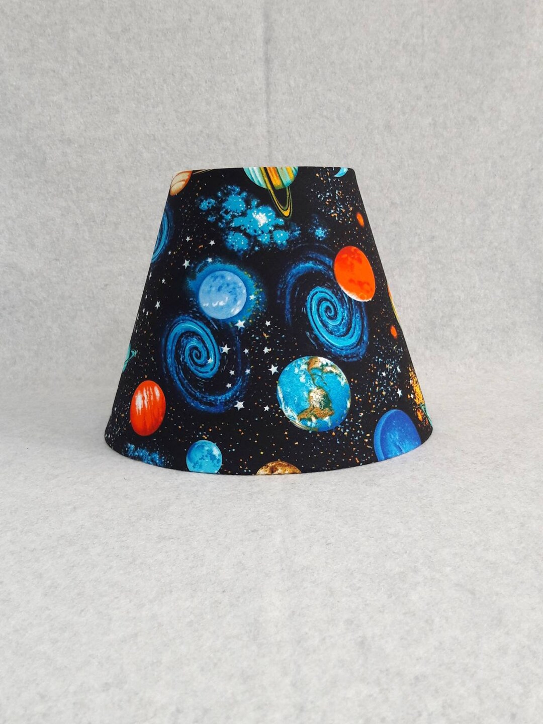 Outer Space Lamp Shade. Galaxy. Milky Way. Earth. Planets. Stars ...