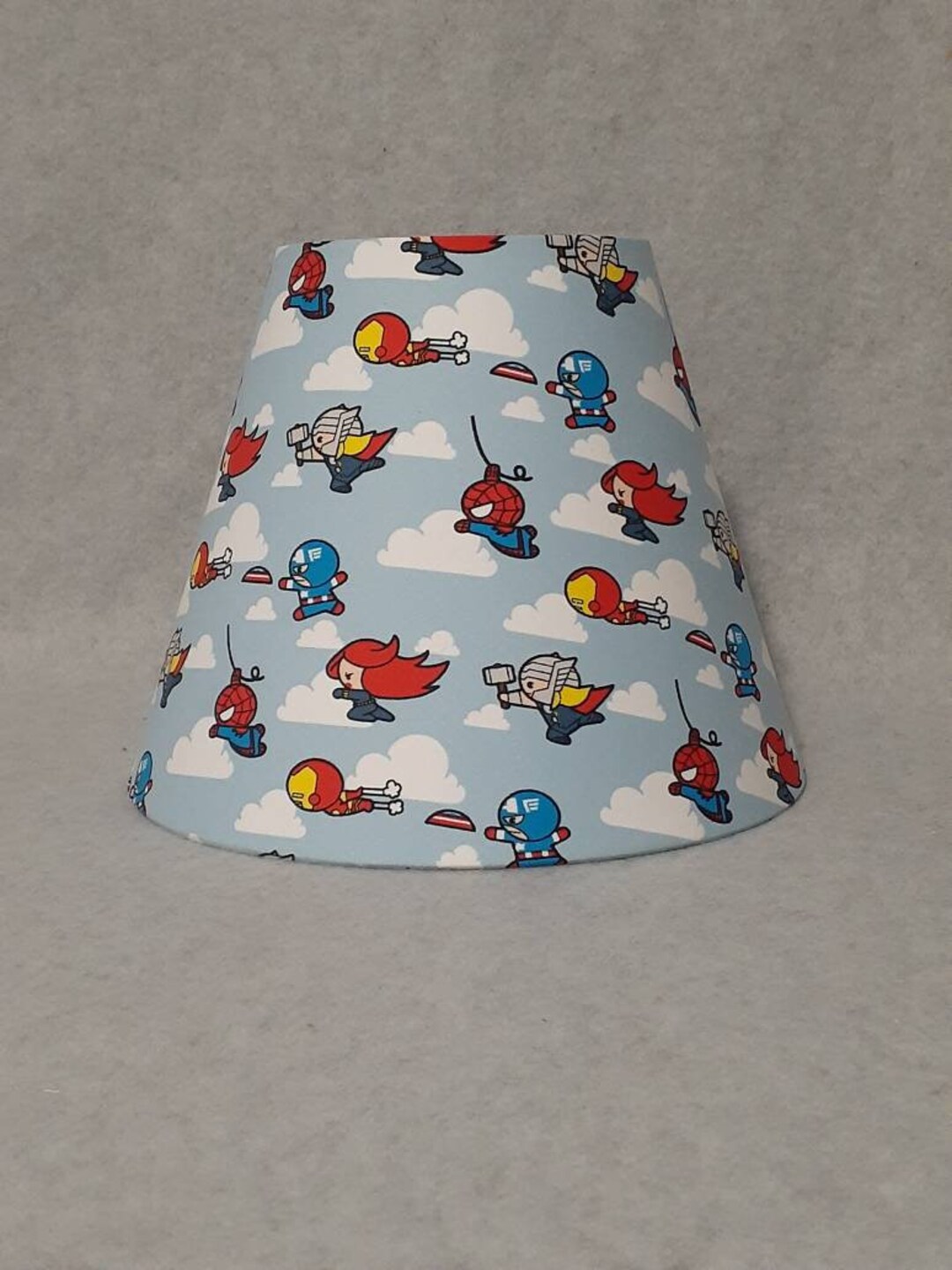 Marvel Lamp Shade. Kawaii Style. Thor, Captain America, Spiderman ...