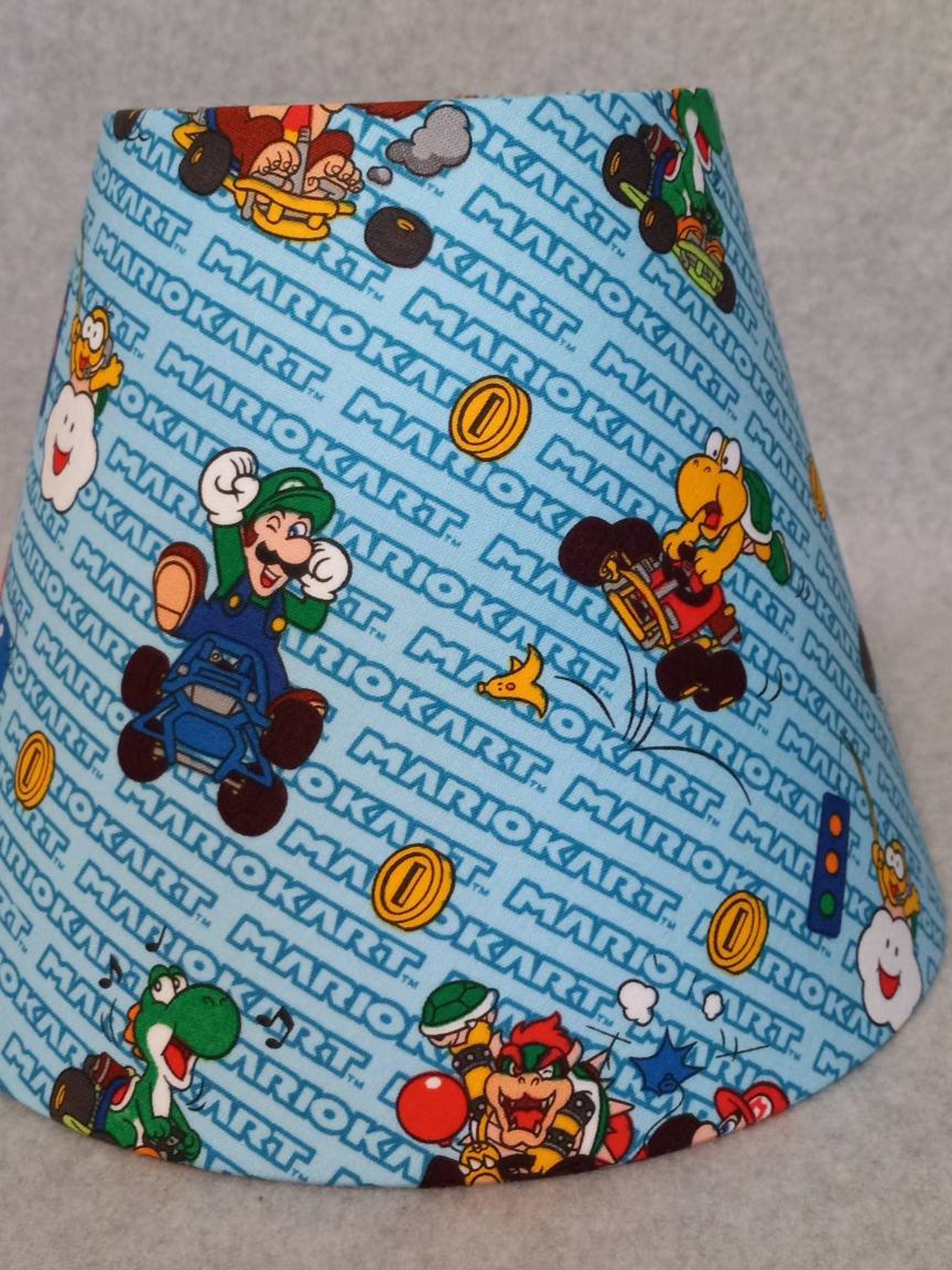 Super Mario Lamp Shade nintendo. Racing. Shades Are | Etsy