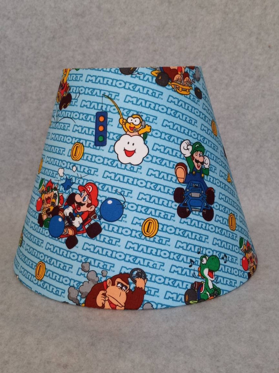 Super Mario Lamp Shade nintendo. Racing. Shades Are - Etsy