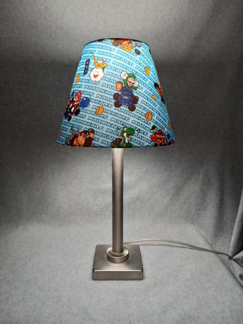 Super Mario Lamp Shade nintendo. Racing. Shades Are - Etsy
