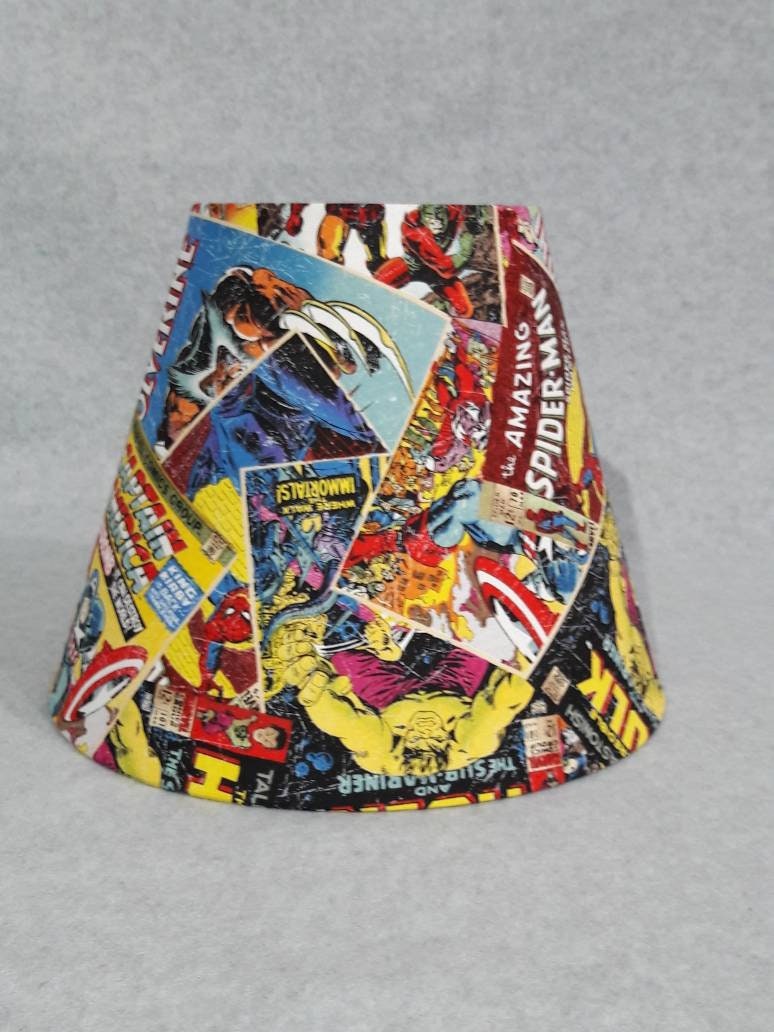 Marvel Comic Book Lamp Shade. Images Are Random. Thor | Etsy