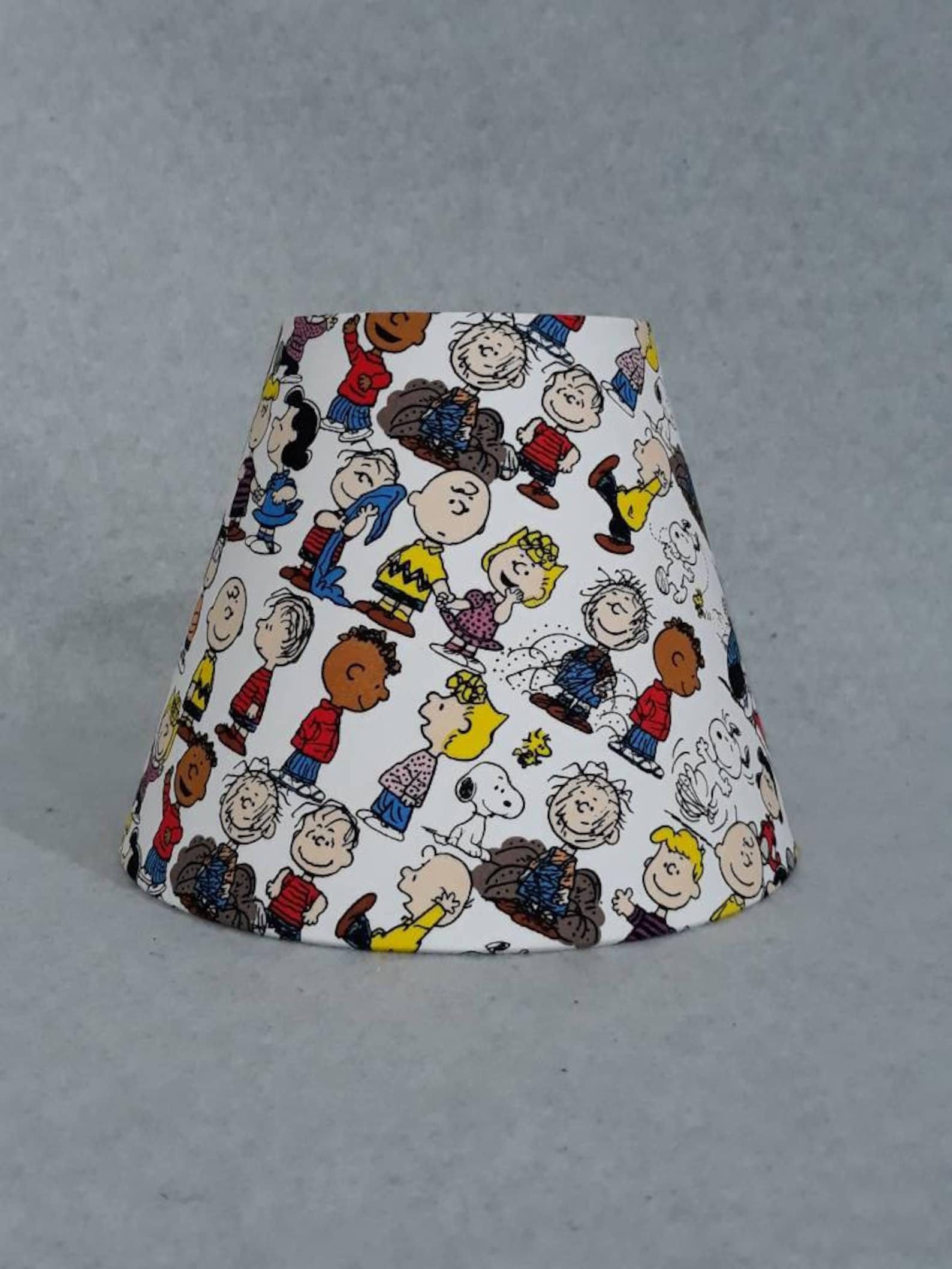 Peanuts lamp shade. Snoopy. Charlie brown. Shade is | Etsy